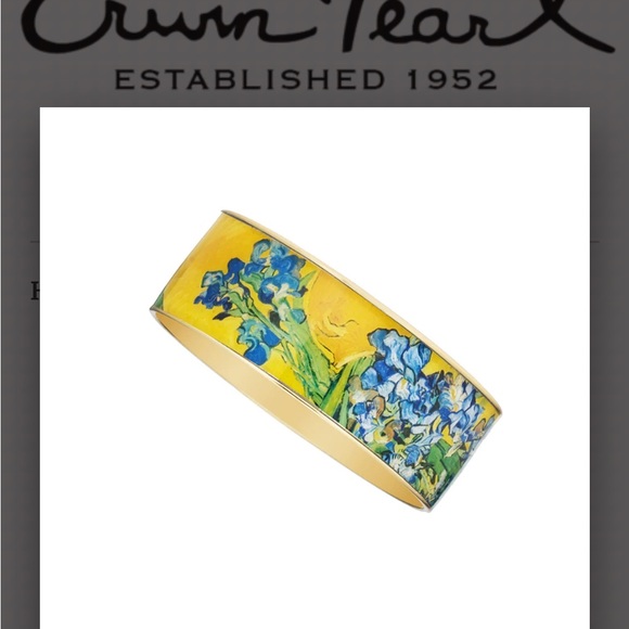 Erwin Pearl-Amsterdam Museum | Jewelry | Van Gogh Iris Bangle Bracelet ...